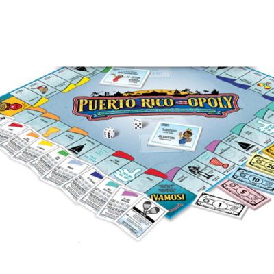 Late For the Sky Puerto Rico-Opoly- Classic Board Game with a Puerto ...