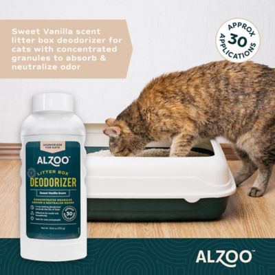 Alzoo Cat Litter Deodorizer, Sweet Vanilla Scent, 26.6 oz. at Tractor ...