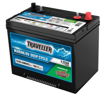 Traveller Marine/RV Deep Cycle Battery, 224/700 MCA at Tractor Supply Co.