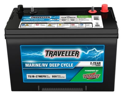Traveller Marine/RV Deep Cycle Battery, 224/700 MCA at Tractor Supply Co.