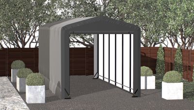 ShelterLogic Sheltertube Wind and Snow-Load Rated Garage, 10 x 27 x 10 ...