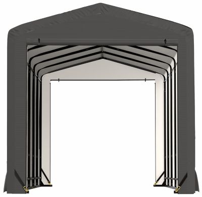 ShelterLogic Sheltertube Wind and Snow-Load Rated Garage, 10 x 27 x 10 ...