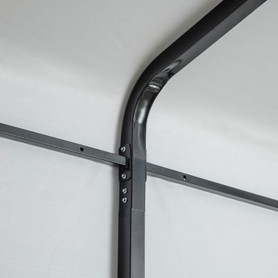 ShelterLogic Sheltertube Wind and Snow-Load Rated Garage, 20 x 27 x 12 ...