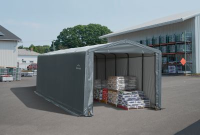 ShelterLogic Sheltertube Wind and Snow-Load Rated Garage, 12 x 27 x 10 ...