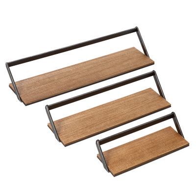 northbeam Distressed Hardwood Floating Shelves, 48 in. at Tractor ...