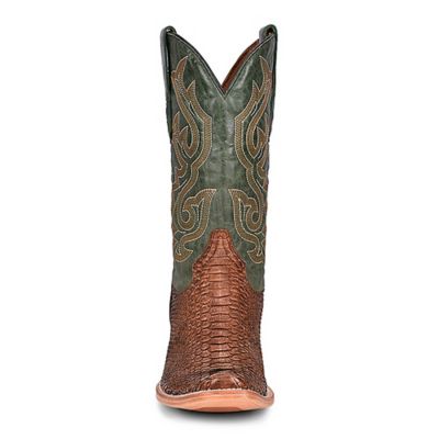 Corral Men's Overlay/Embroidery Python Reticulatus Western Boot Narrow ...