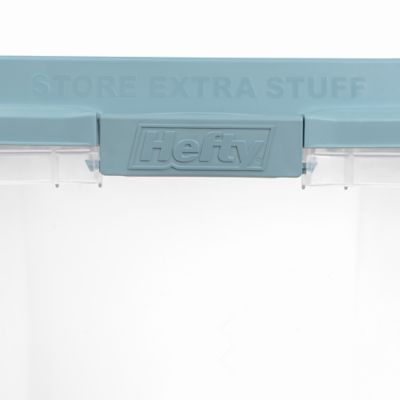 HEFTY 40 qt. Hi Rise Under Bed Storage Bin, Clear at Tractor Supply Co.