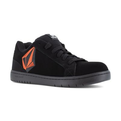 Volcom Men's Stone Skate Inspired SD Composite Toe Shoes, 12 M,Black ...