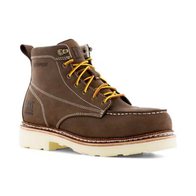 Frye Supply Men's The Safety-Crafted Round Toe Work Boots, 13 M,Dark ...
