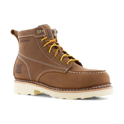 Frye Supply Men's The Safety-Crafted Work Boot, FR40302, 10 M,Brown at ...