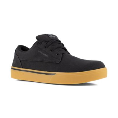 Volcom Men's Composite Toe Wedge Sole Metal-Free Work Shoes, 12 W,Black ...