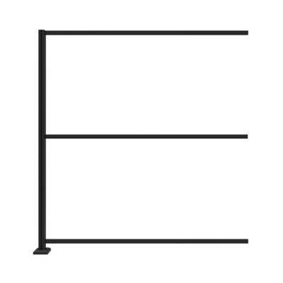 Barrette Outdoor Living 3 ft. x 6 ft. Decorative Screen Panel Matte ...