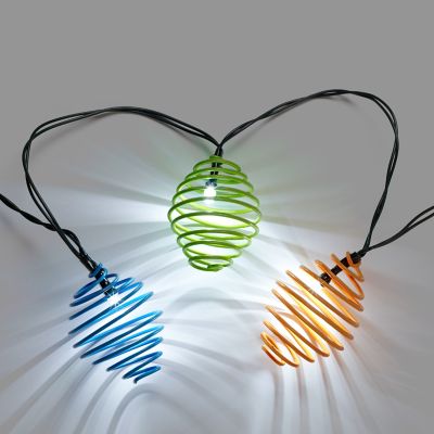 Smart Solar 14.75 ft. Solar-Powered 20-LED Curvet String Light at ...