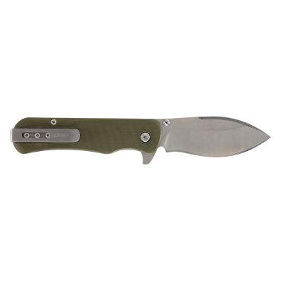 Gerber Confidant Green Bamboo/Stonewash Plain Edge Drop Point Folding ...
