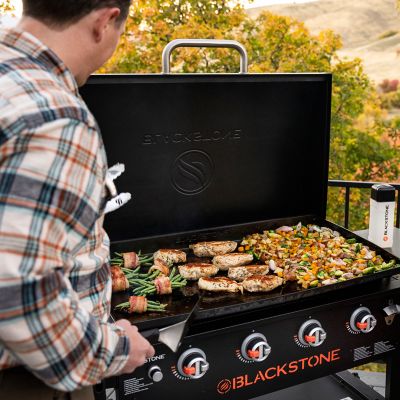 Blackstone 4-Burner Original Griddle with Hood, 60,000 BTU, 36 in. at ...