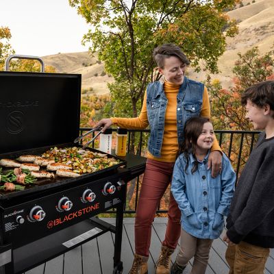 Blackstone 4-Burner Original Griddle with Hood, 60,000 BTU, 36 in. at ...