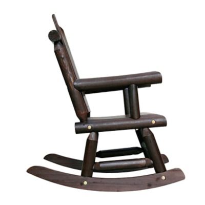 Red Shed Log Patio Rocker, Dark Walnut at Tractor Supply Co