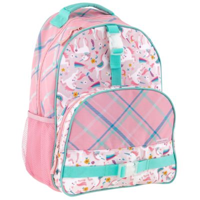 Stephen Joseph All Over Print Backpack Pink Unicorn, SJ112021 at ...