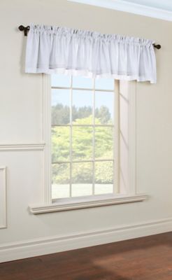 Thermavoile Rhapsody Lined Rod Pocket Valance at Tractor Supply Co