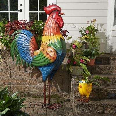 Red Shed Colorful Rooster Statue, 6 ft., ZT231229 at Tractor Supply Co.