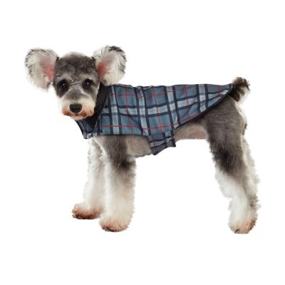 Best Furry Friends Diamond Quilted Pet Jacket, L,Gray Plaid at Tractor ...