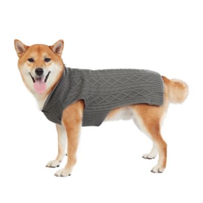 Best Furry Friends Sleeveless Turtleneck Pet Sweater, L,Gray at Tractor ...