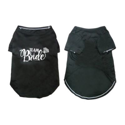 Best Furry Friends Team Bride Pet T-shirt, L,Black at Tractor Supply Co