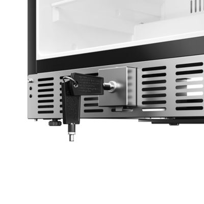 KoolMore 23.4 in. Stainless Steel, Solid-Door Built-In Refrigerator and ...