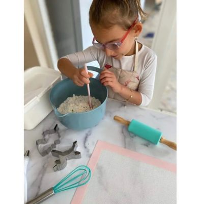 Tovla Jr. Kids Cookbook, Cooking Apron and Hat Set for Boys' & Girls ...