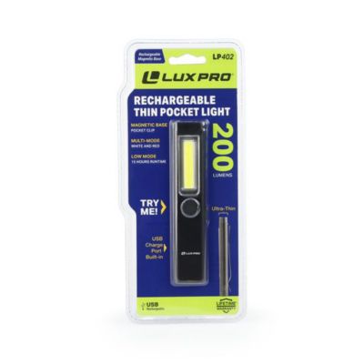 LUXPRO Thin Pocke Light 200 Lumens, LP402 at Tractor Supply Co.
