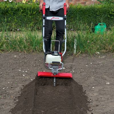 Mantis 16 in. 35cc 4-Cycle XP Gas Tiller with Kickstand at Tractor ...