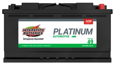Interstate Batteries H8/49 AGM Auto Battery, 900 CCA at Tractor Supply Co.