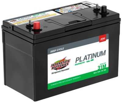 Interstate Batteries AGM Marine Battery, 31M/1030 MCA at Tractor Supply Co.