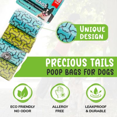 Precious Tails Unscented Dog Poop Bags, 80 ct.