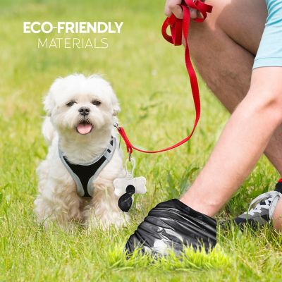 Precious Tails Humorous Dog Poop Bags with Dispenser