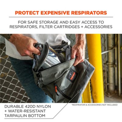 Ergodyne Full Respirator Bag - Roll Top Closure, 13186 at Tractor ...