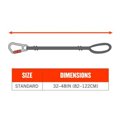 Ergodyne Lanyard Carabiner and Loop - 15 lb. at Tractor Supply Co.