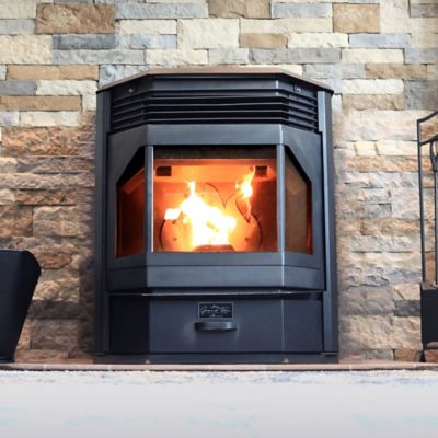 Grand Teton Collection 2500 sq. ft. Elk Ridge Pellet Stove, 66 lb ...