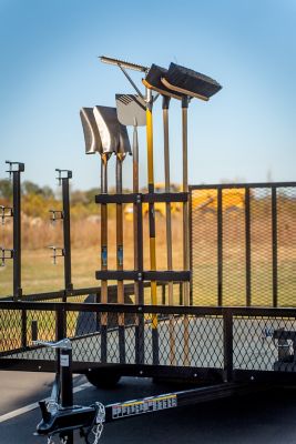 Carry-On Trailer 6-Slot Steel Tool Rack for Utility Trailers at Tractor ...