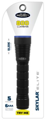 Police Security Flashlights Skylar 6Aaa 800 Lumen Flashlight, 98703 at ...