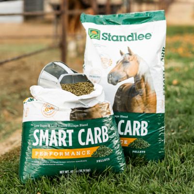 Standlee Smart Carb Performance Pellets Horse Feed, 40 lb. Bag at ...
