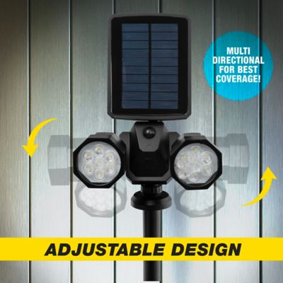 Bell & Howell 500-Lumen Bionic Spotlight Duo Motion Activated Security ...