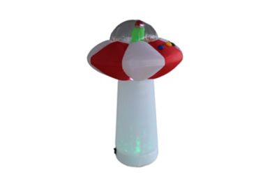 A Holiday Company Star Dasher UFO With Green Shimmer Light at Tractor ...