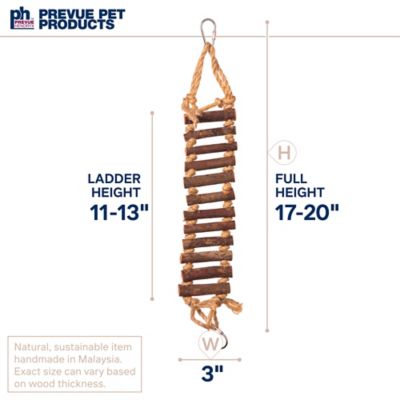 Prevue Pet Products Naturals Rope Ladder Climbing Activity Bird Toy