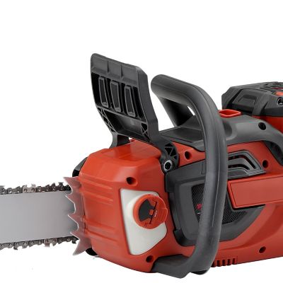 PRORUN 16 in. 60V Cordless Brushless Chainsaw with 5.0Ah Battery and ...