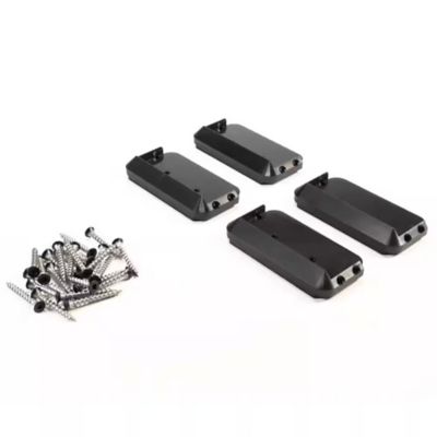 ProWood 6 ft. Walnut-Tone Southern Yellow Pine Moulded Stair Rail Kit ...