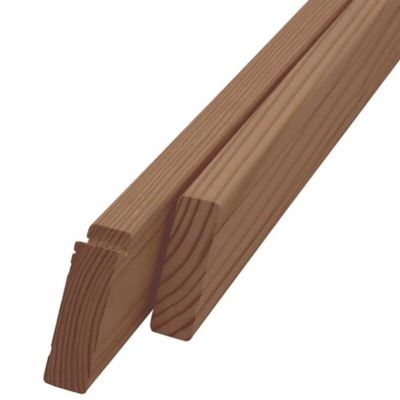 ProWood Southern Yellow Pine Stair Rail Kit with Aluminum Square ...