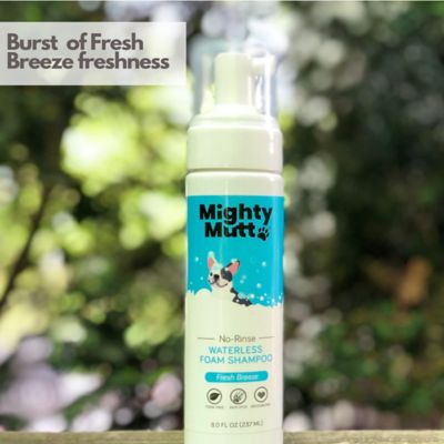 Mighty Mutt No-Rinse Waterless Foam All-Natural, Toxin-Free and Anti ...