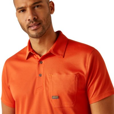 Ariat Men's Rebar Foreman Short Sleeve Work Polo at Tractor Supply Co.