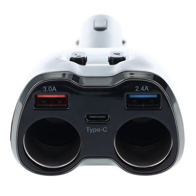 PowerDrive 12V 2-Way Adapter with Usb & USB C Ports at Tractor Supply Co